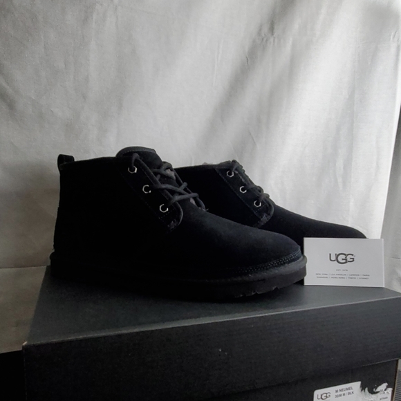 UGG | Shoes | Ugg New With Box Black Neumel Boots | Poshmark